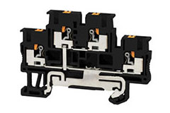 Conectores de bloque de terminales de riel DIN - Same Sky | DigiKey